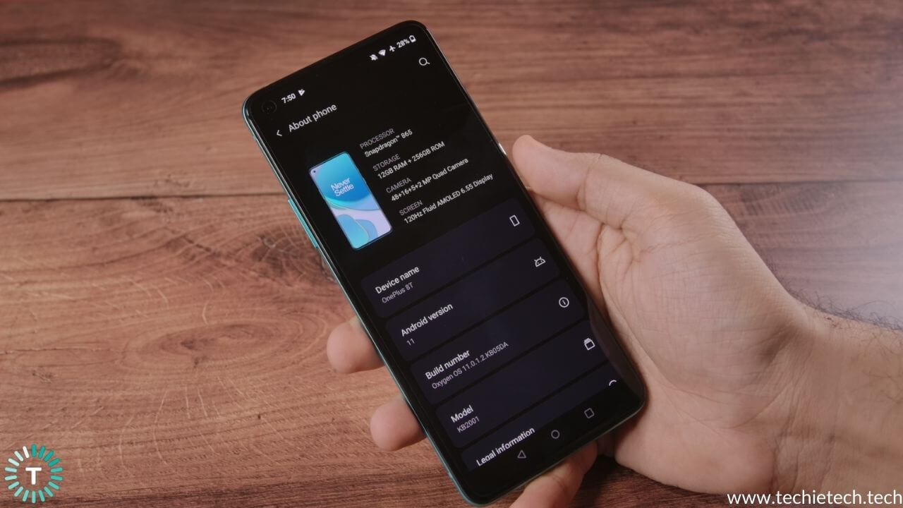 OnePlus 8T Full Review: Settle for this! - TechieTechTech