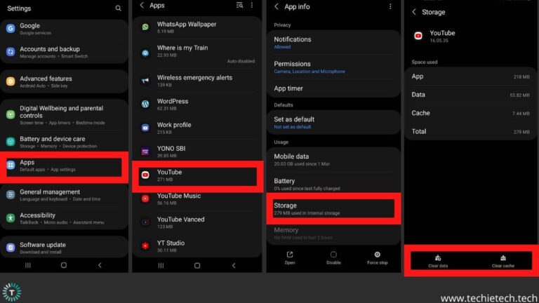 YouTube not working on Android? Here are 15 ways to fix it - TechieTechTech