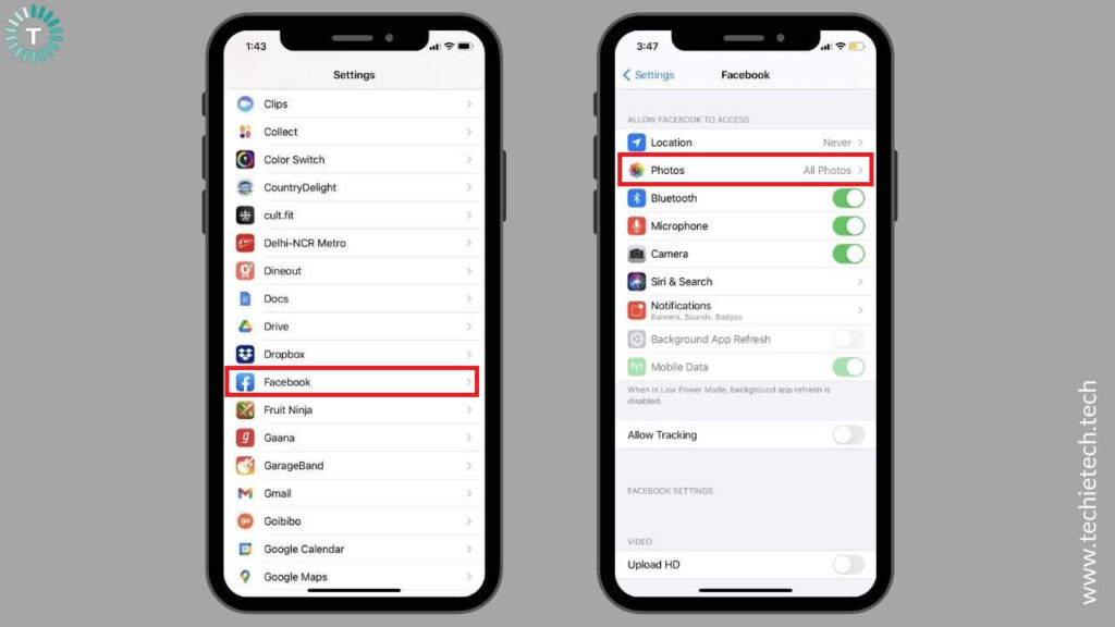 Best 15 Ways to fix Facebook not working on iPhone or iPad - TechieTechTech