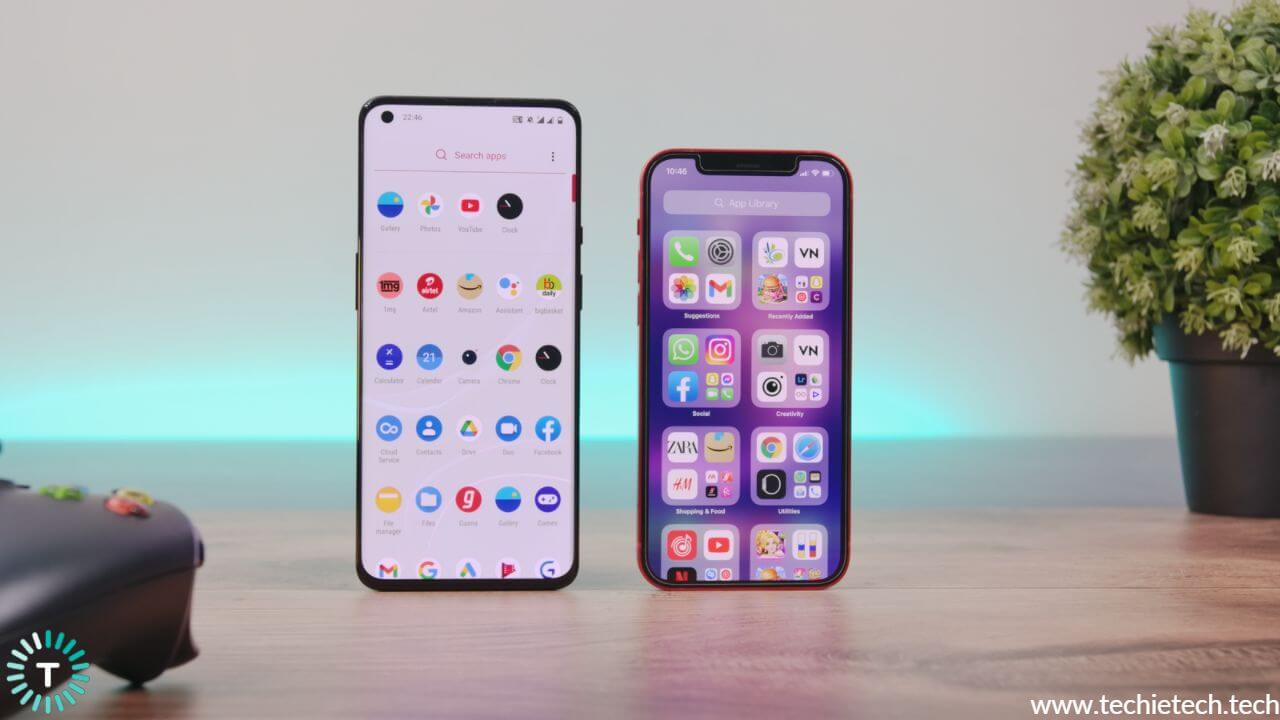 OnePlus 9 Pro vs iPhone 12: Poles Apart! - TechieTechTech