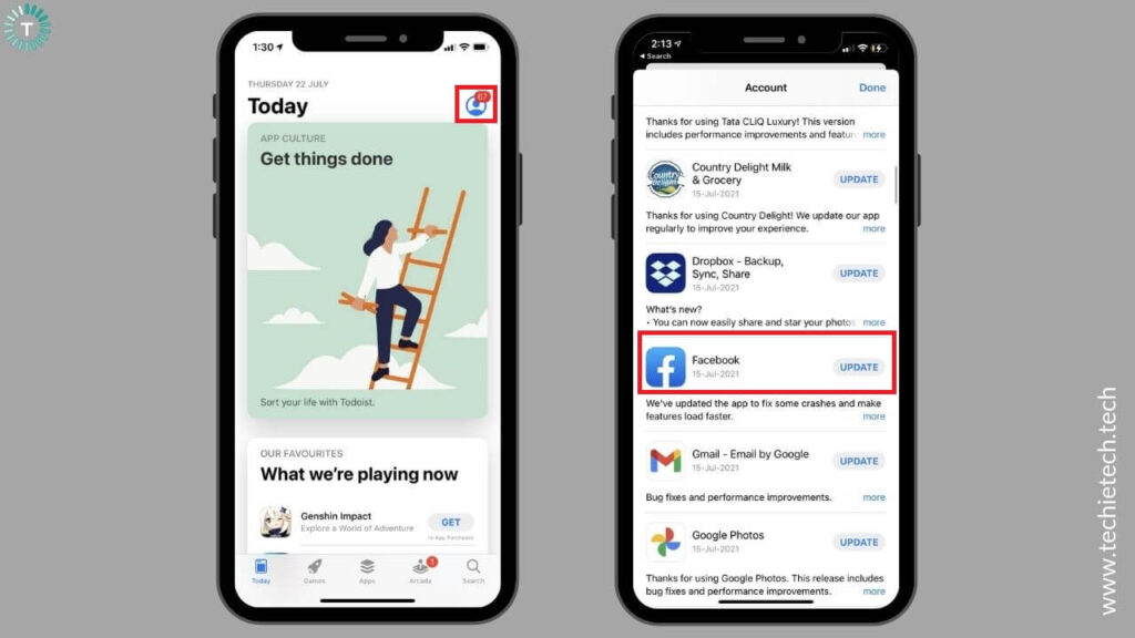 Best 15 Ways to fix Facebook not working on iPhone or iPad - TechieTechTech