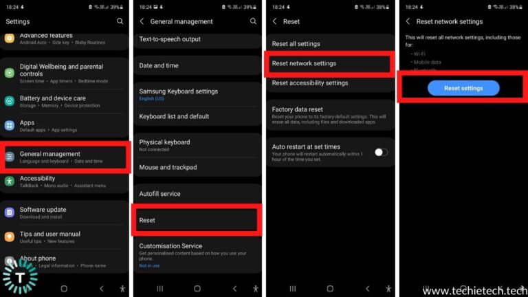 How to Reset Network Settings on Android 11 devices - TechieTechTech