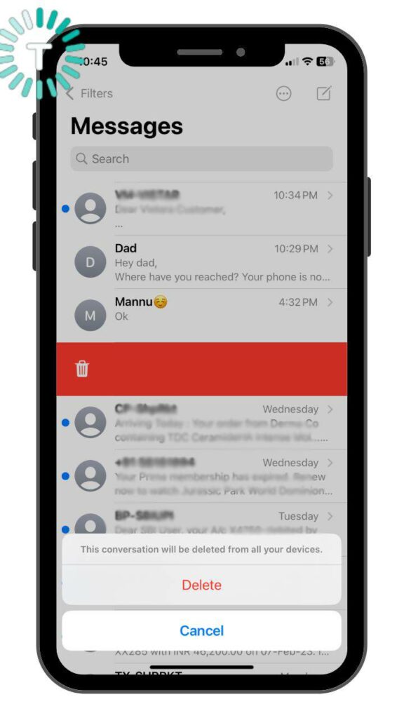 4 Ways on How to Delete Multiple Messages on an iPhone - TechieTechTech