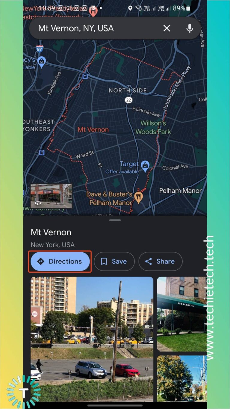 How to Save a Route on Google Maps on iPhone and Android - TechieTechTech