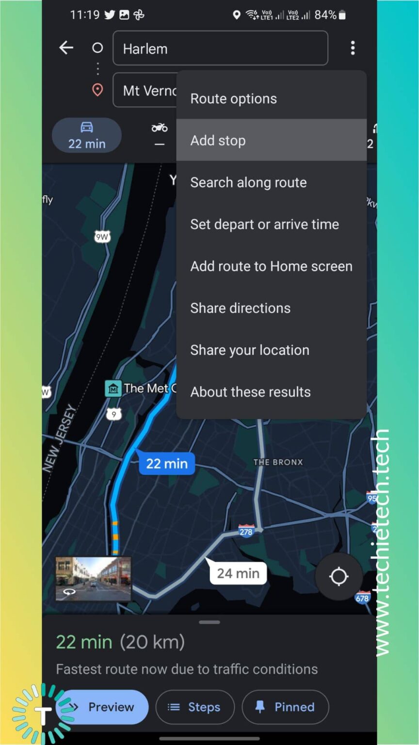 How to Save a Route on Google Maps on iPhone and Android - TechieTechTech