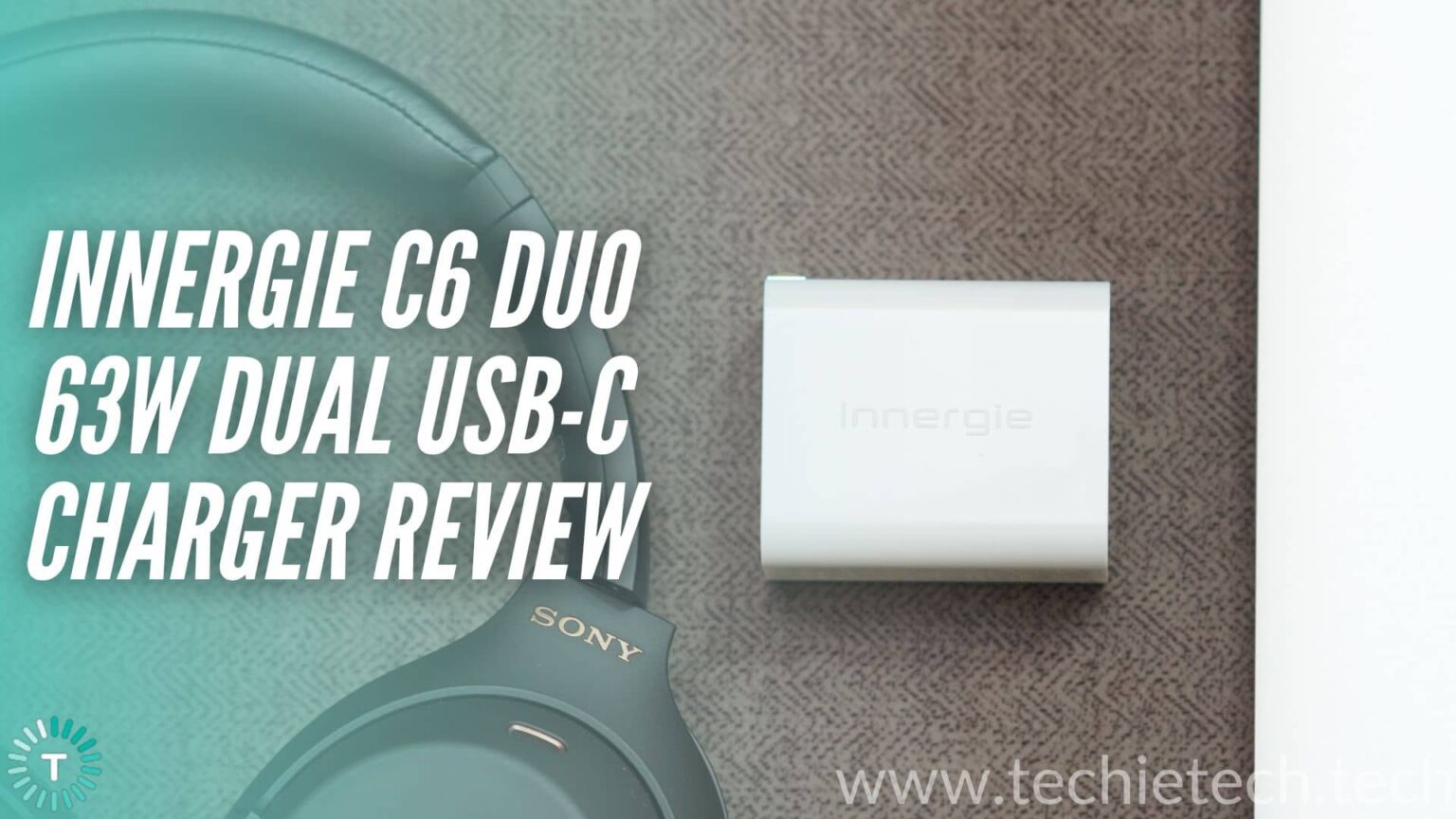 Innergie C6 Duo 63W Dual USB-C Charger Review - TechieTechTech