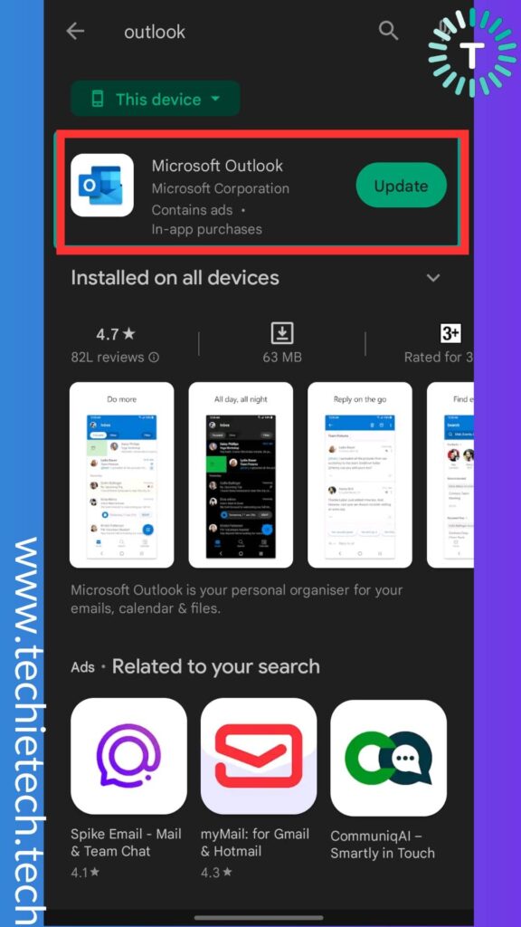 How to Fix Microsoft Outlook Not Receiving Emails on Android ...