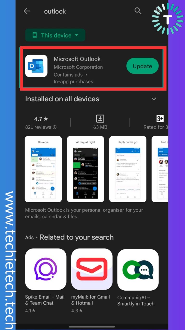 How to Fix Microsoft Outlook Not Receiving Emails on Android ...