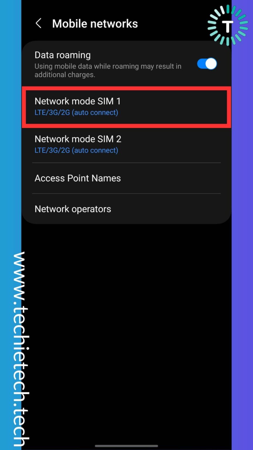 How to Fix ‘Not Registered on Network’ Error on Samsung Phones ...
