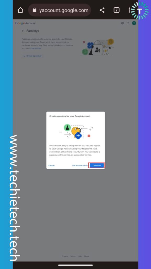 How to Setup Passkeys for Gmail [on Web, Android, and iPhone] - TechieTechTech