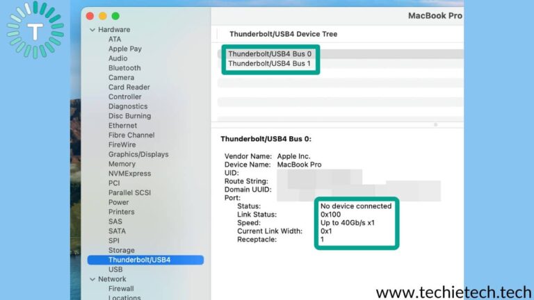 How to Fix USB-C Port Not Working on MacBook [12 Ways] - TechieTechTech