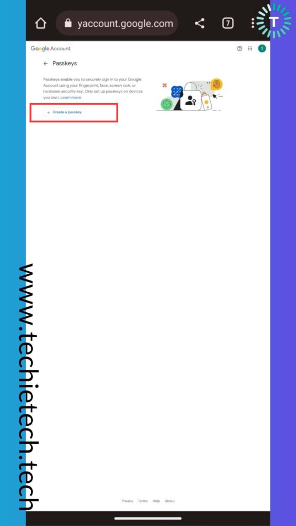 How to Setup Passkeys for Gmail [on Web, Android, and iPhone] - TechieTechTech