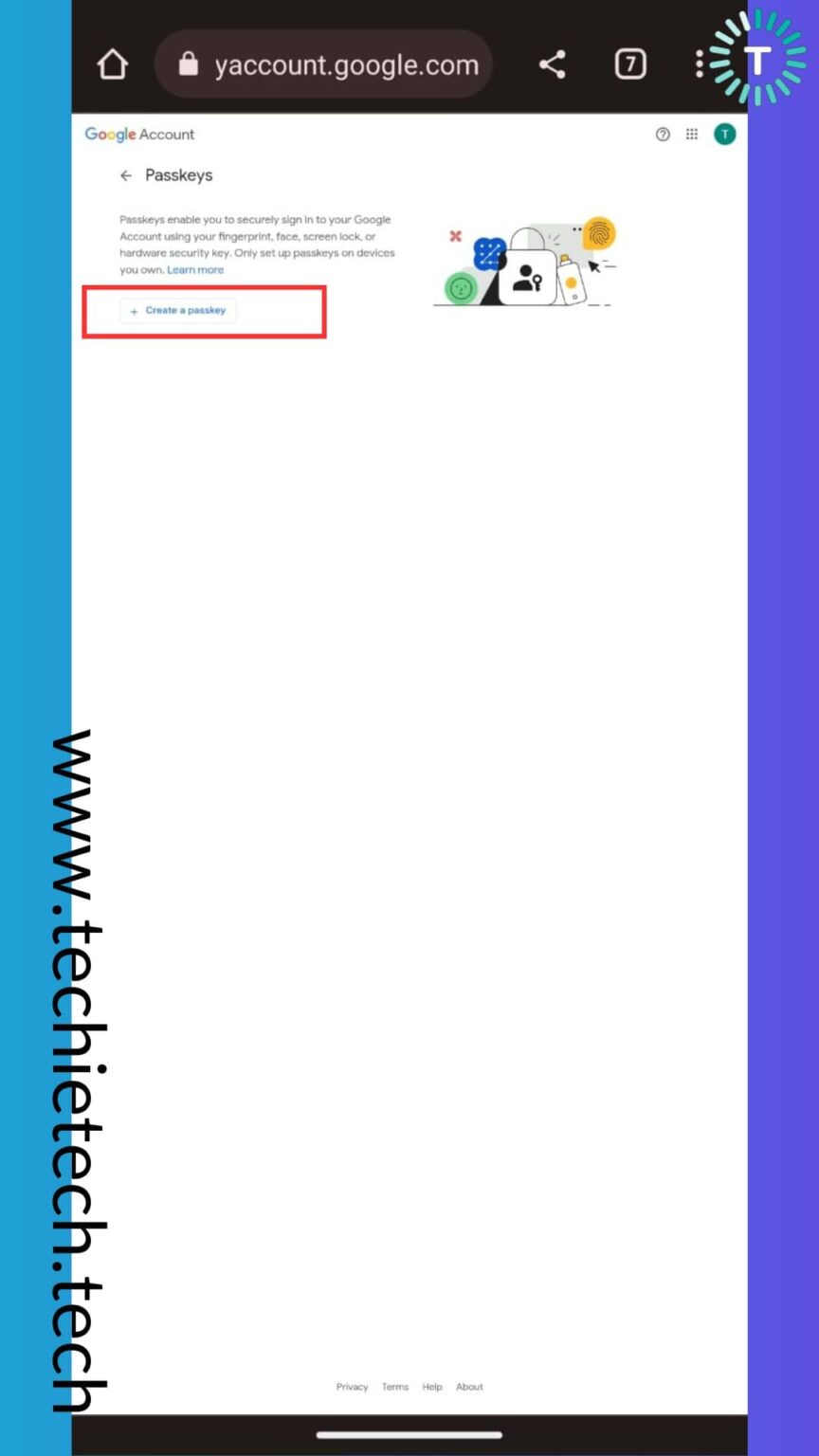 How to Setup Passkeys for Gmail [on Web, Android, and iPhone] - TechieTechTech