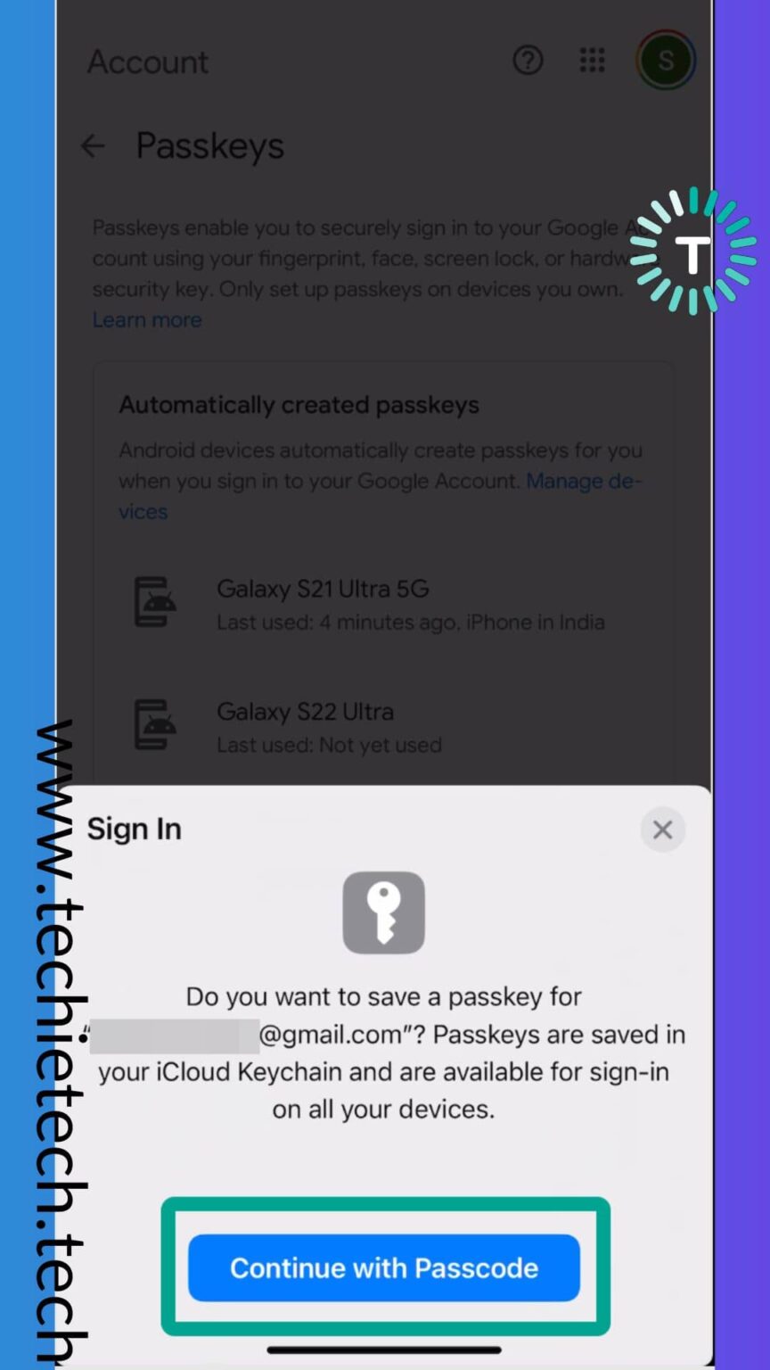 How to Setup Passkeys for Gmail [on Web, Android, and iPhone ...