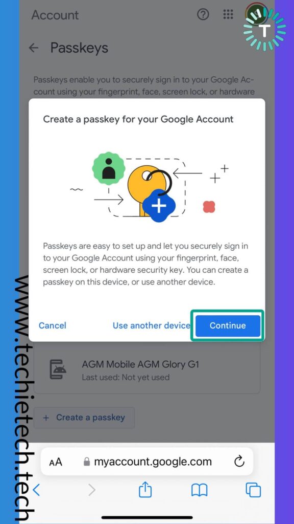 How to Setup Passkeys for Gmail [on Web, Android, and iPhone] - TechieTechTech