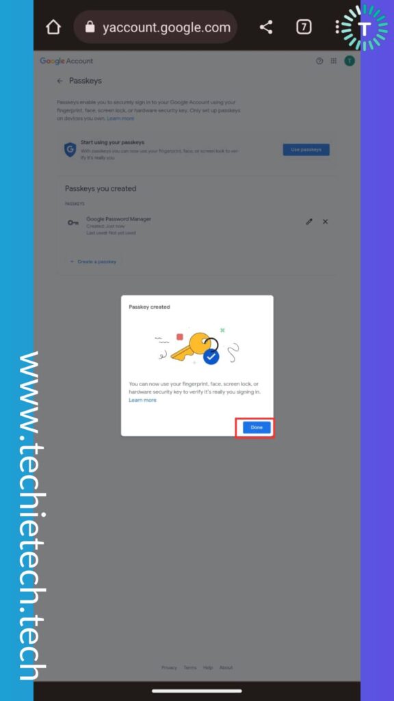 How to Setup Passkeys for Gmail [on Web, Android, and iPhone] - TechieTechTech