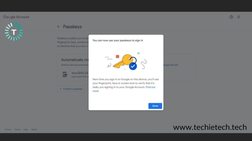How to Setup Passkeys for Gmail [on Web, Android, and iPhone] - TechieTechTech