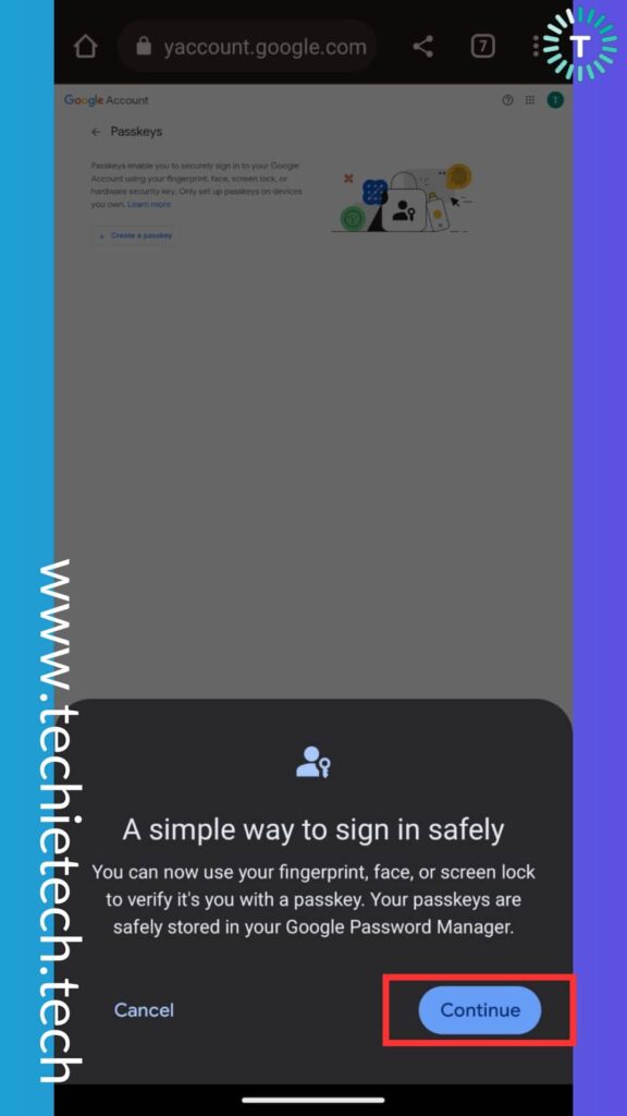 How to Setup Passkeys for Gmail [on Web, Android, and iPhone] - TechieTechTech