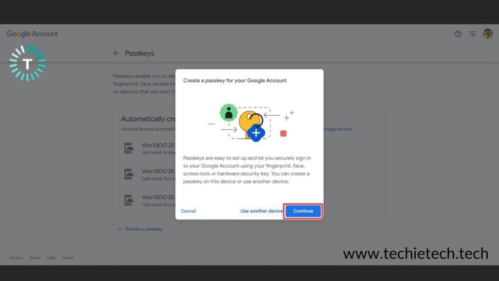 How to Setup Passkeys for Gmail [on Web, Android, and iPhone] - TechieTechTech