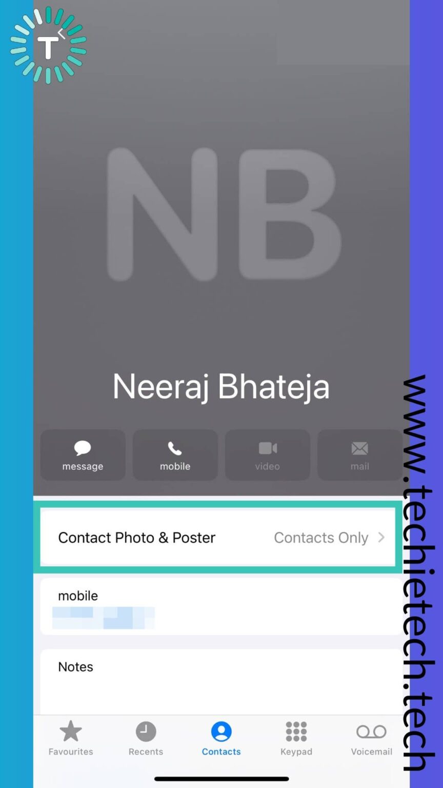 How to Create, Delete and Share Contact Posters on iPhone (iOS 17 ...