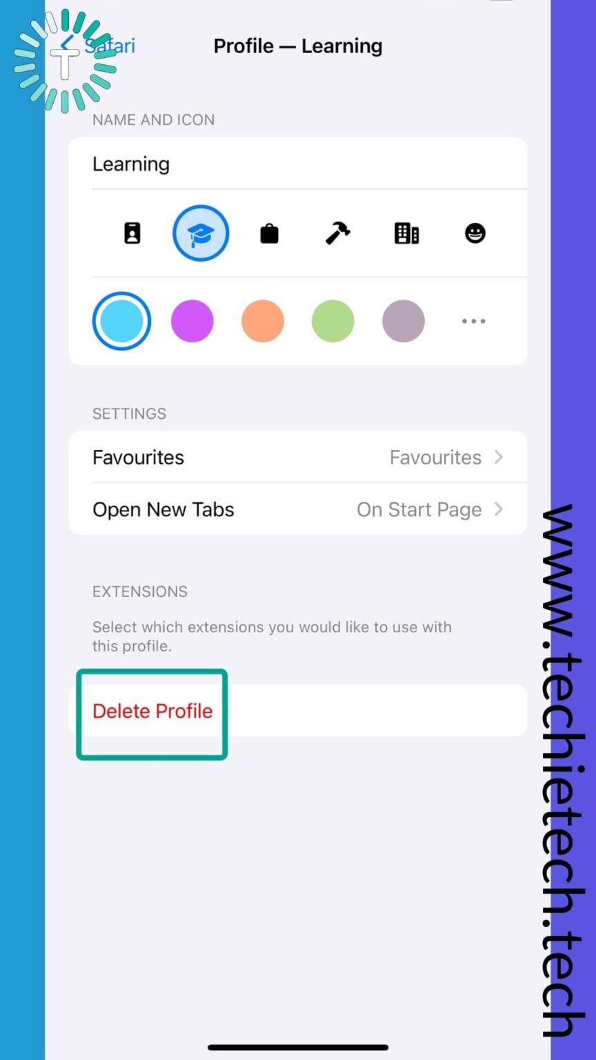 How to Create And Delete Safari Profiles on iPhone (iOS 17 ...