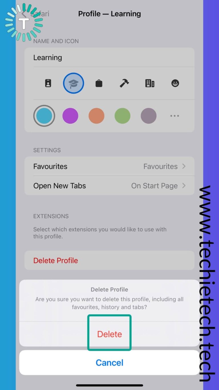 How to Create And Delete Safari Profiles on iPhone (iOS 17 ...