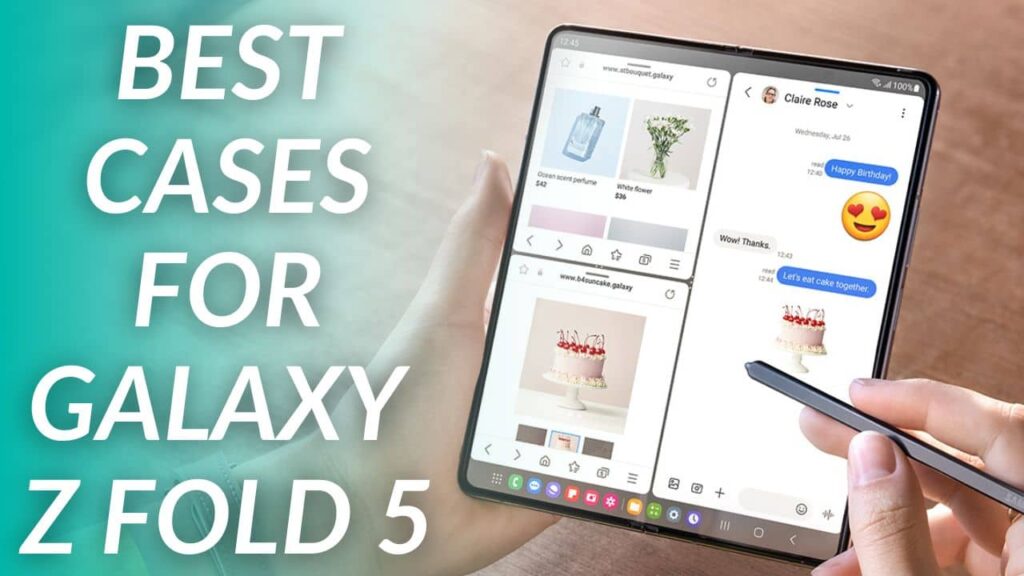 Best Samsung Galaxy Z Fold 5 Cases in 2023 - TechieTechTech