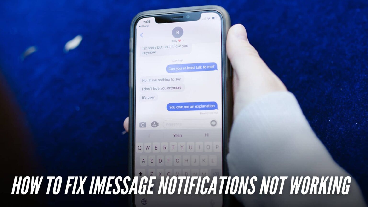 iMessage notifications not working on iPhone? Here are the top 16 fixes - TechieTechTech